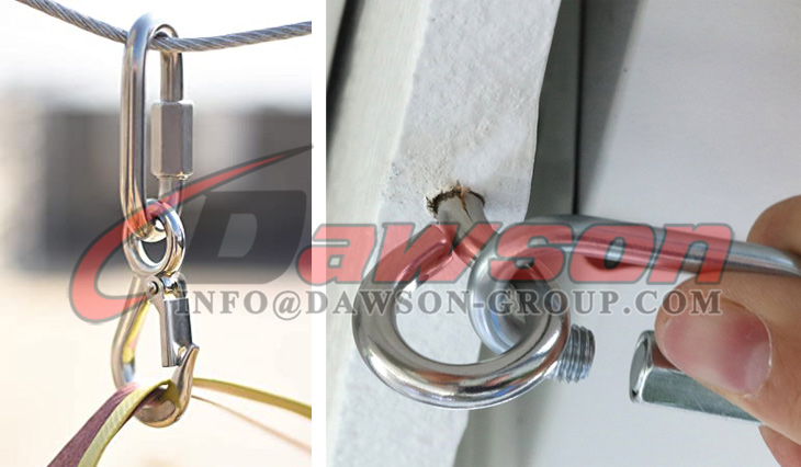 Carbine Type Quick Links, rigging hardwares snap hook, carbine type ...