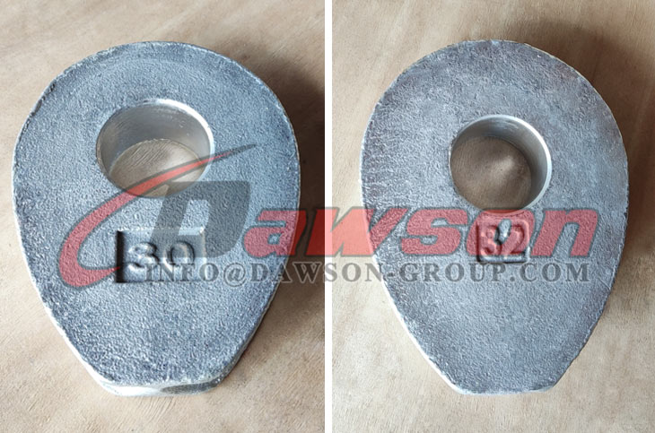 JIS Type Solid Thimble, JIS B 2802 Dead Eye Thimble, Heavy Duty Casting ...