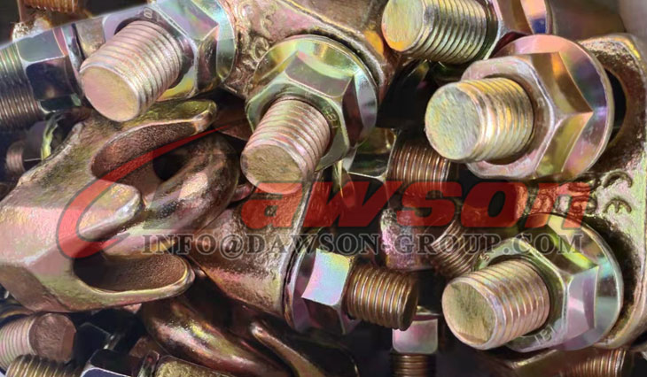 DIN 1142 Galv. Malleable Cast Wire Rope Clip, Galvanized Heavy Duty ...