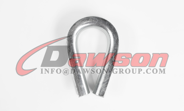 Brazilian NBR Standard Stamped Heavy Duty Steel Wire Rope Thimble ...
