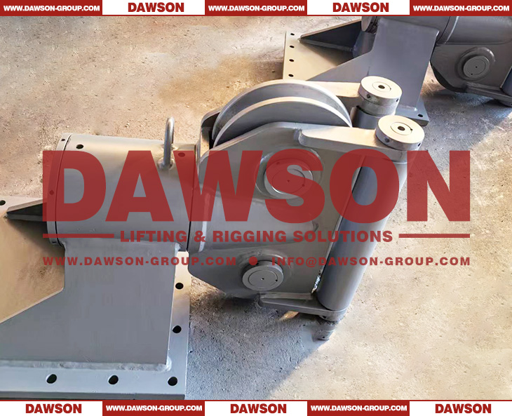 Deck Mounted Single Sheave or Double Sheaves Anchor Fairlead - Dawson ...