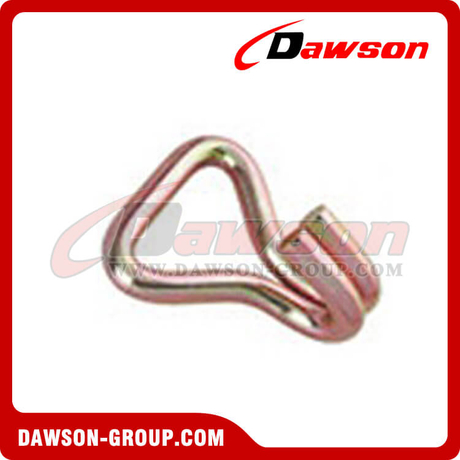 BS 3000KG/6600LBS 2 inch Double J Hook, 2" Forged Steel Wire Hook ...