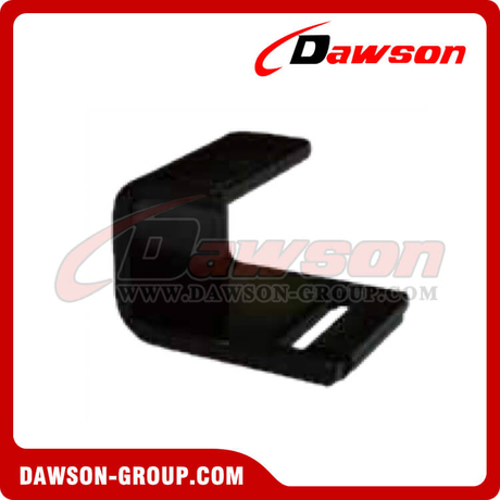 BS 5000KG/11000LBS 2 inch Flat Container Hook Black, 2