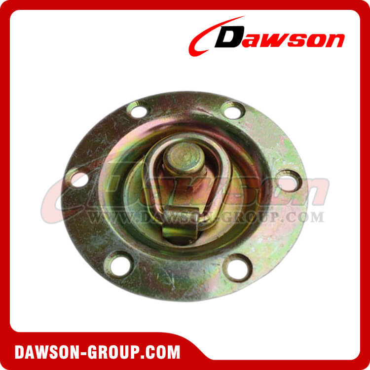 BS 1360kgs/3000lbs Recessed Rotating Rope Ring Bolt-on or Weld-on ...